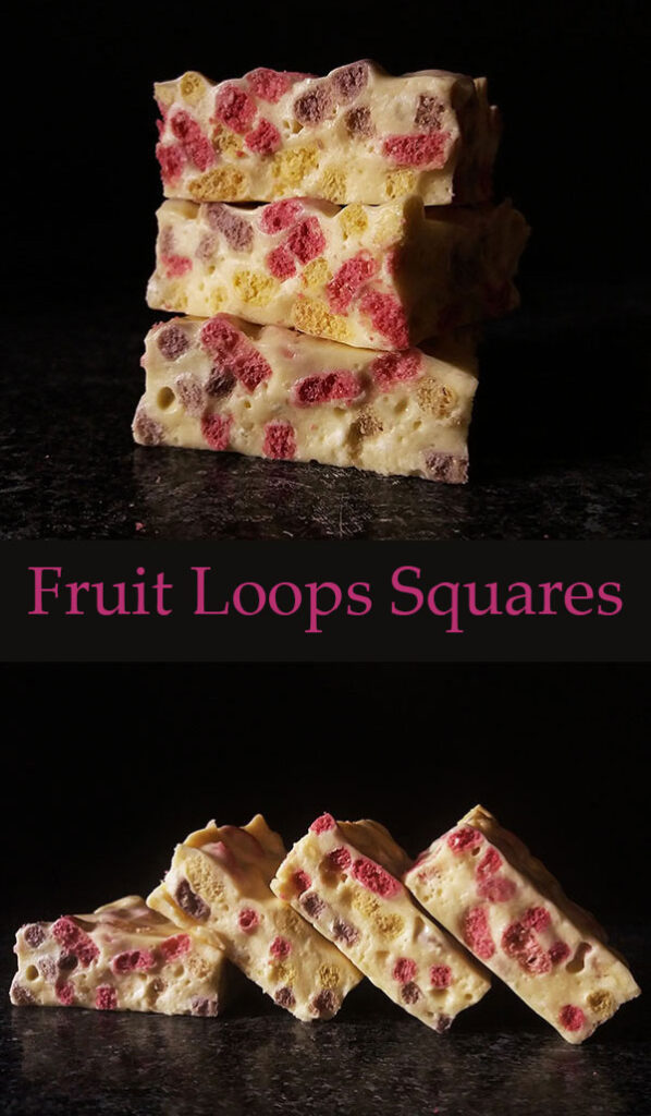 Fruit Loops Squares | 2pots2cook
