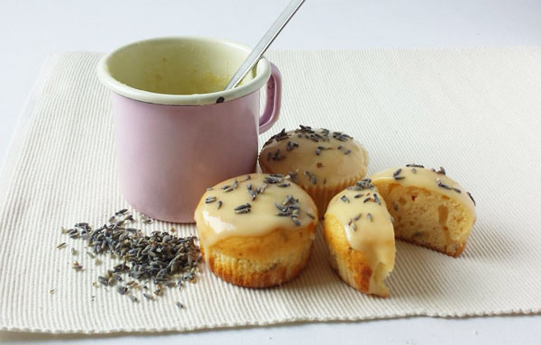 Lavender Muffins | 2pots2cook