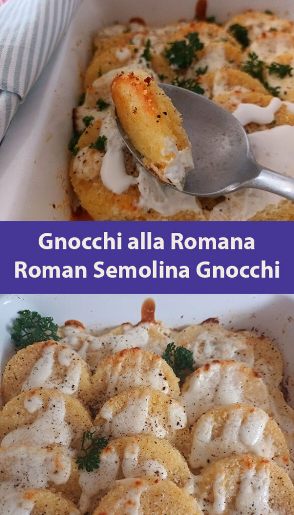 Gnocchi alla Romana ( Roman Semolina Gnocchi ) | 2pots2cook